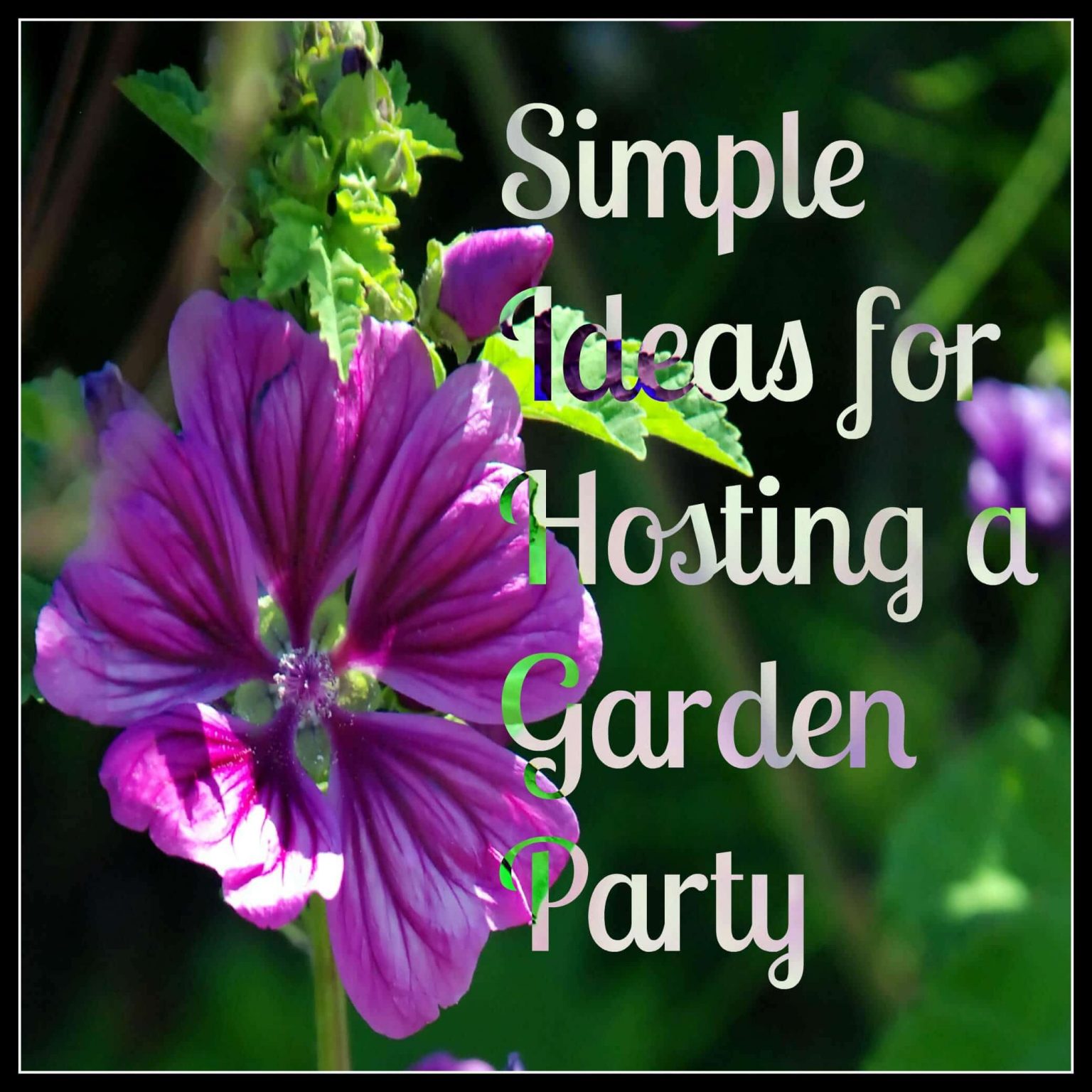 Ideas for Hosting a Spring Garden Party