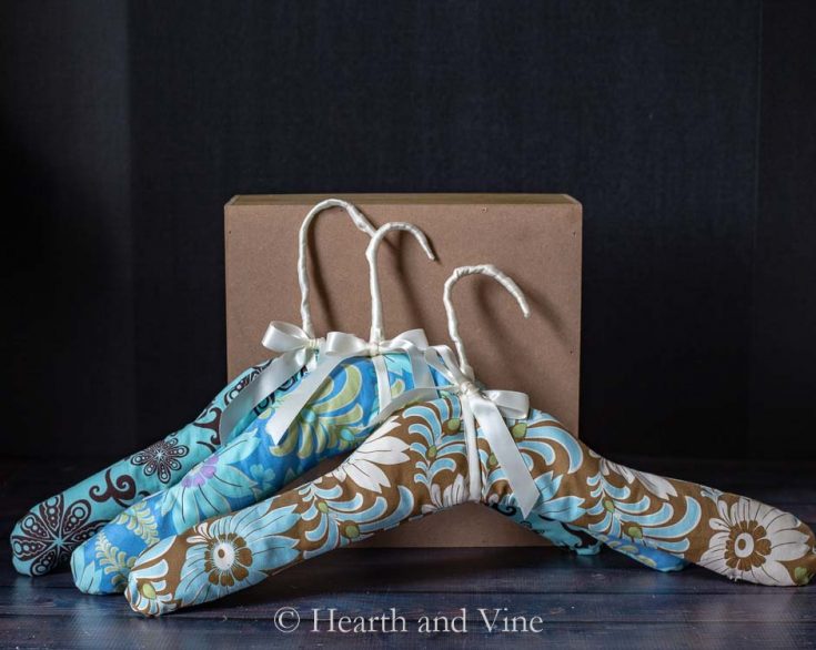 Scented Padded Hangers - Make Perfect Wedding or Shower Gifts