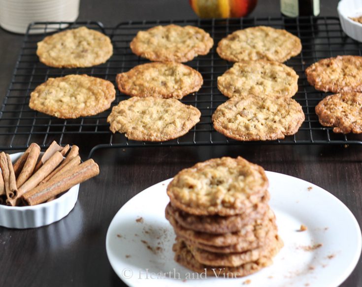 Pumpkin Pie Spice Cookies | Hearth and Vine