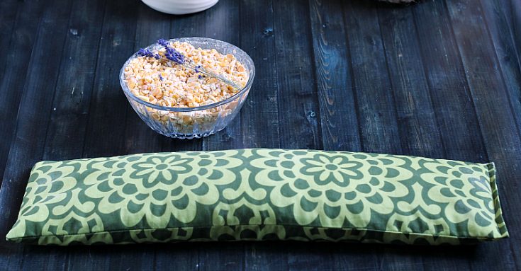 DIY Microwavable Heating Pad with Corn | Hearth and Vine