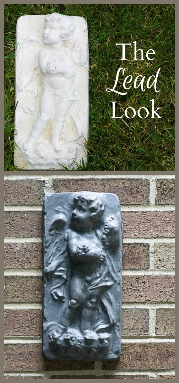 Faux Lead Garden Ornaments