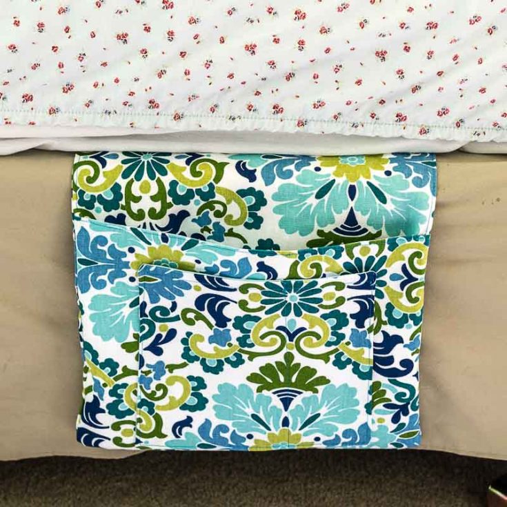 DIY Bedside Caddy For Home or College Dorms