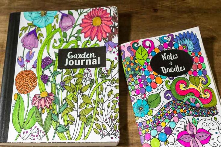DIY Journal Covers with Coloring Pages | Hearth and Vine
