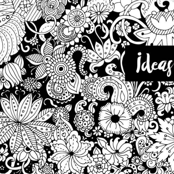 Make Your Own Coloring Page Journals | Hearth and Vine