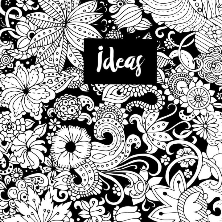 Make Your Own Coloring Page Journals | Hearth and Vine