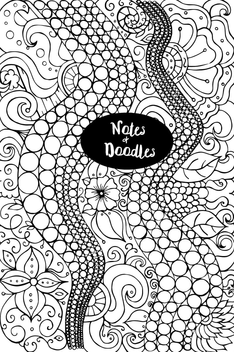 Make Your Own Coloring Page Journals | Hearth and Vine