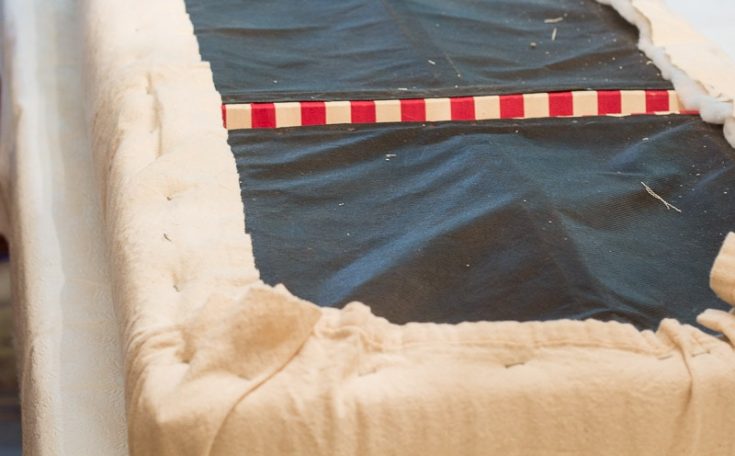 How to Make Easy Drop Cloth Cushion Covers