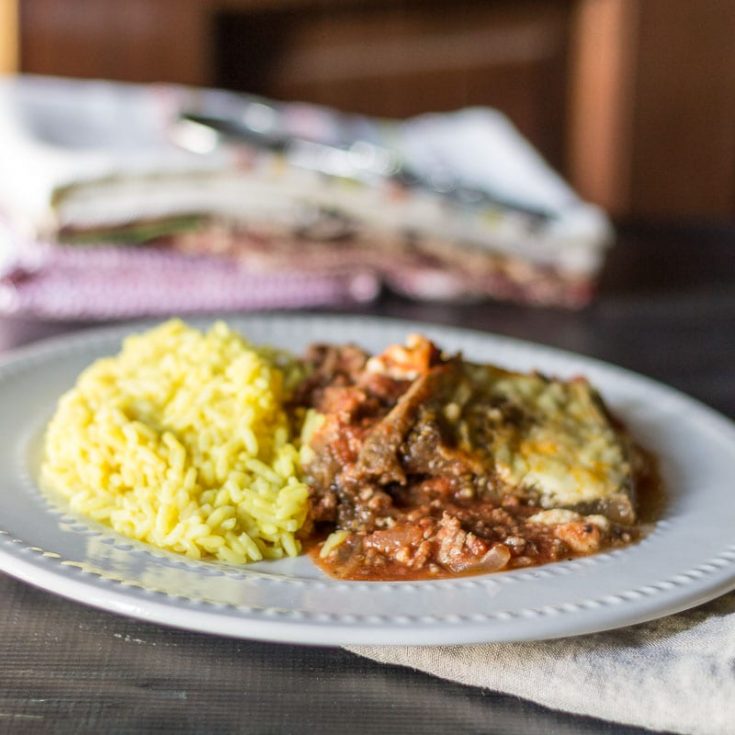 Moussaka - Eggplant Casserole Comfort Food