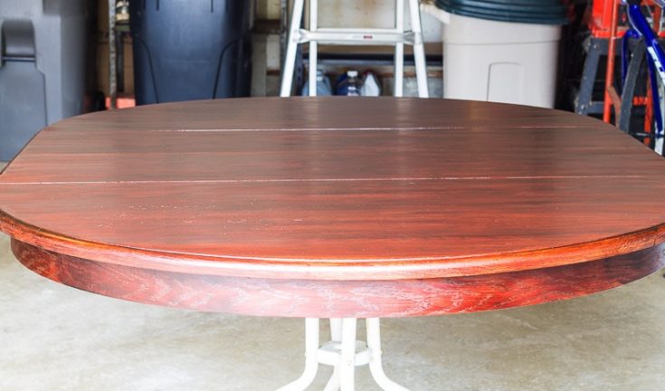How to Easily Refinish a Wood Tabletop