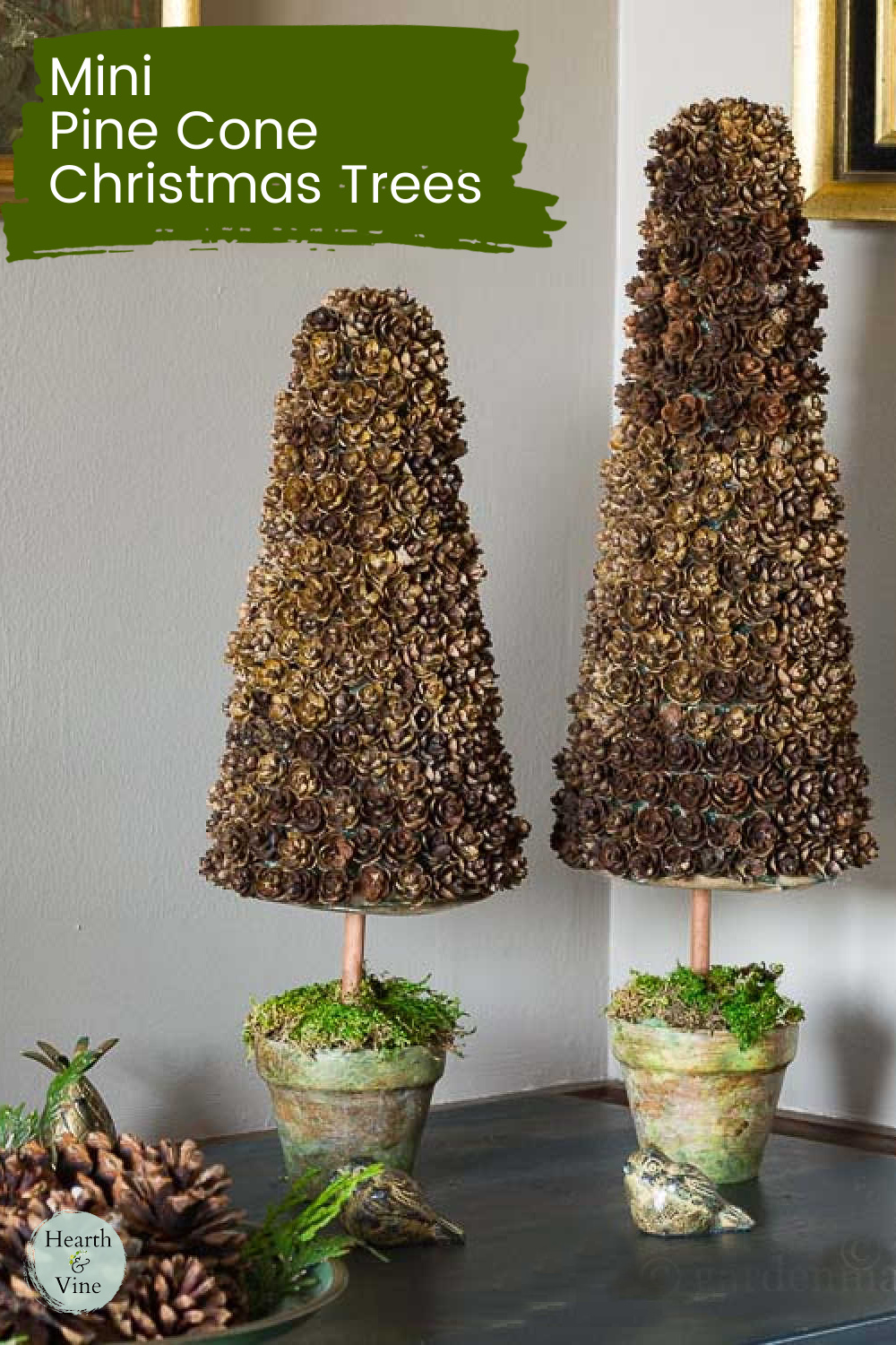 Pine Cone Christmas Tree for Your Holiday Home | Hearth and Vine