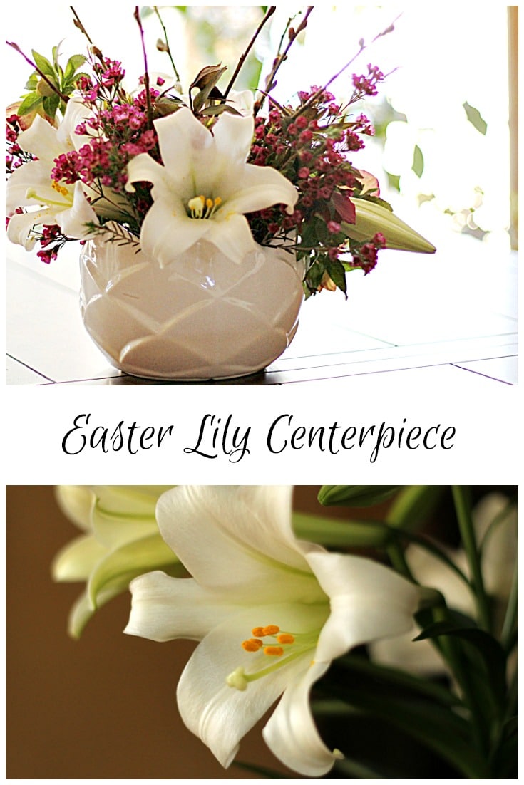 Easter Lilies and a Centerpiece | Hearth and Vine