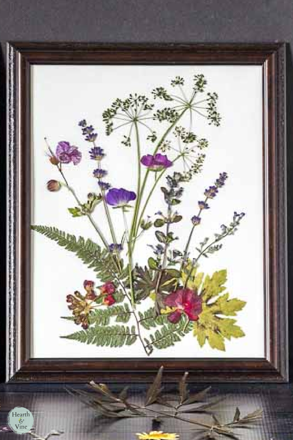Pressed Flower Art Pictures - So Easy With Beautiful Results