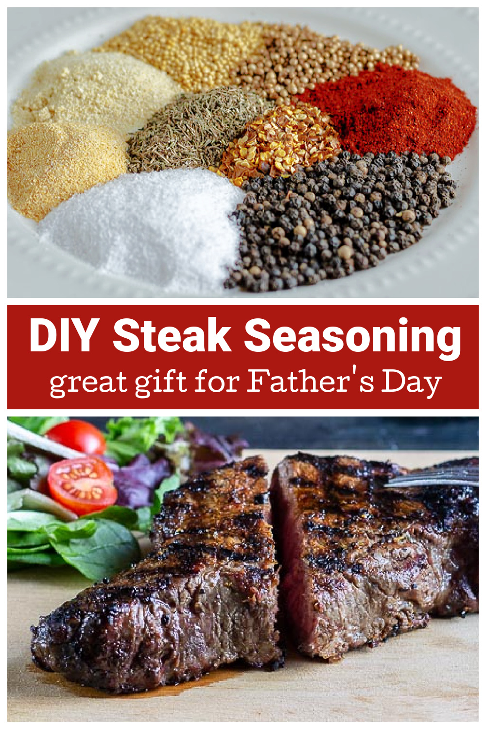 Steak Seasoning Mix Recipe - The Perfect Gift for the Men in Your Life