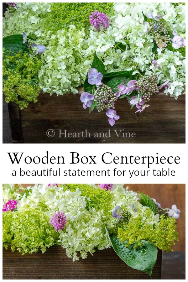 Wooden Box Centerpiece You Can Easily Put Together in No Time