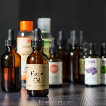 Facial Oil - Make Your Own Simple Hydrating Treatment at Home