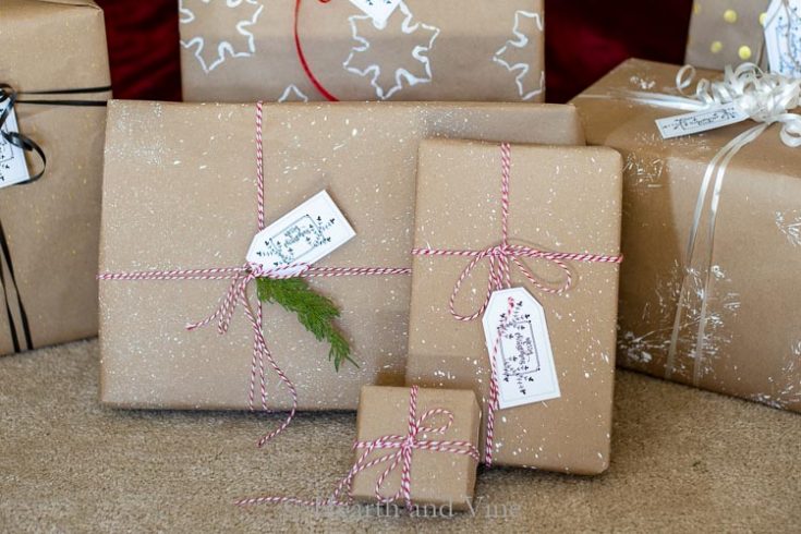 DIY Wrapping Paper Ideas | Hearth and Vine