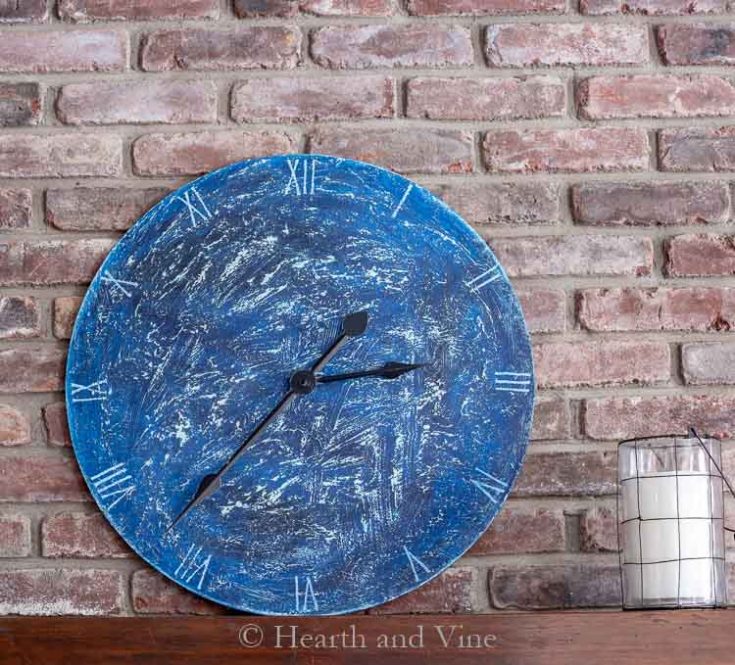 How to Make a Salt Paint Clock