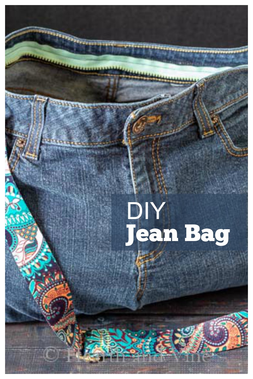 DIY Bag from Jeans - A Fun Way to Recycle and Repurpose Old Stuff