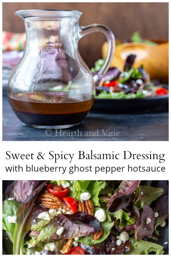 Spicy Balsamic Vinaigrette - A Unique Salad Dressing Recipe | Hearth ...