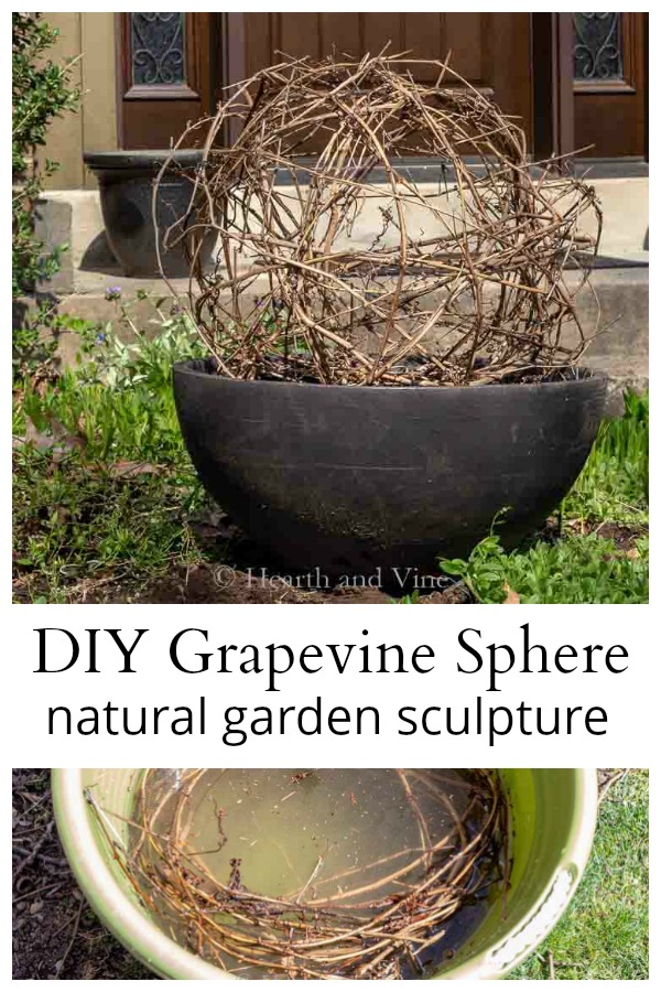 Make a Grapevine Sphere to Celebrate Earth Day
