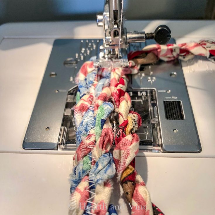 Making Potholders with Fabric Twine