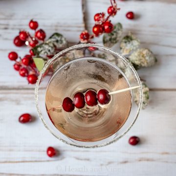 Merry Berry Martini - A Fun Signature Cocktail Recipe