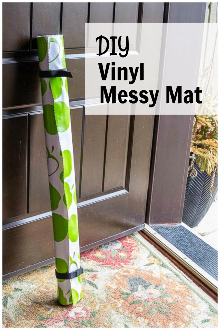 How to Make an Easy Vinyl Messy Mat