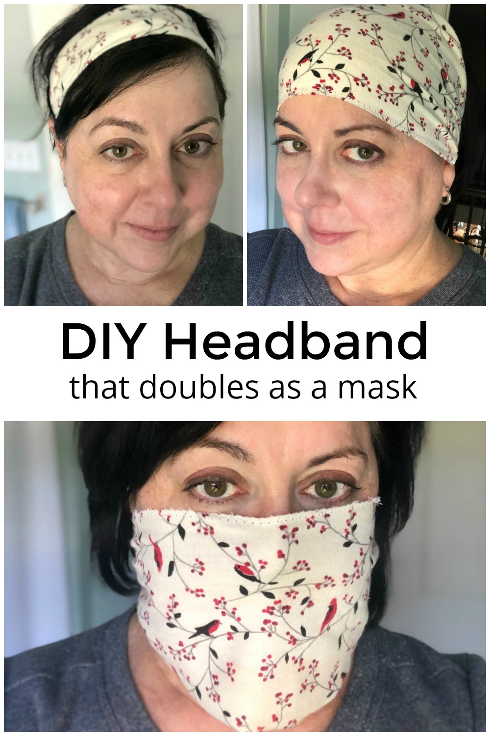 Make a Headband that Doubles as a Mask
