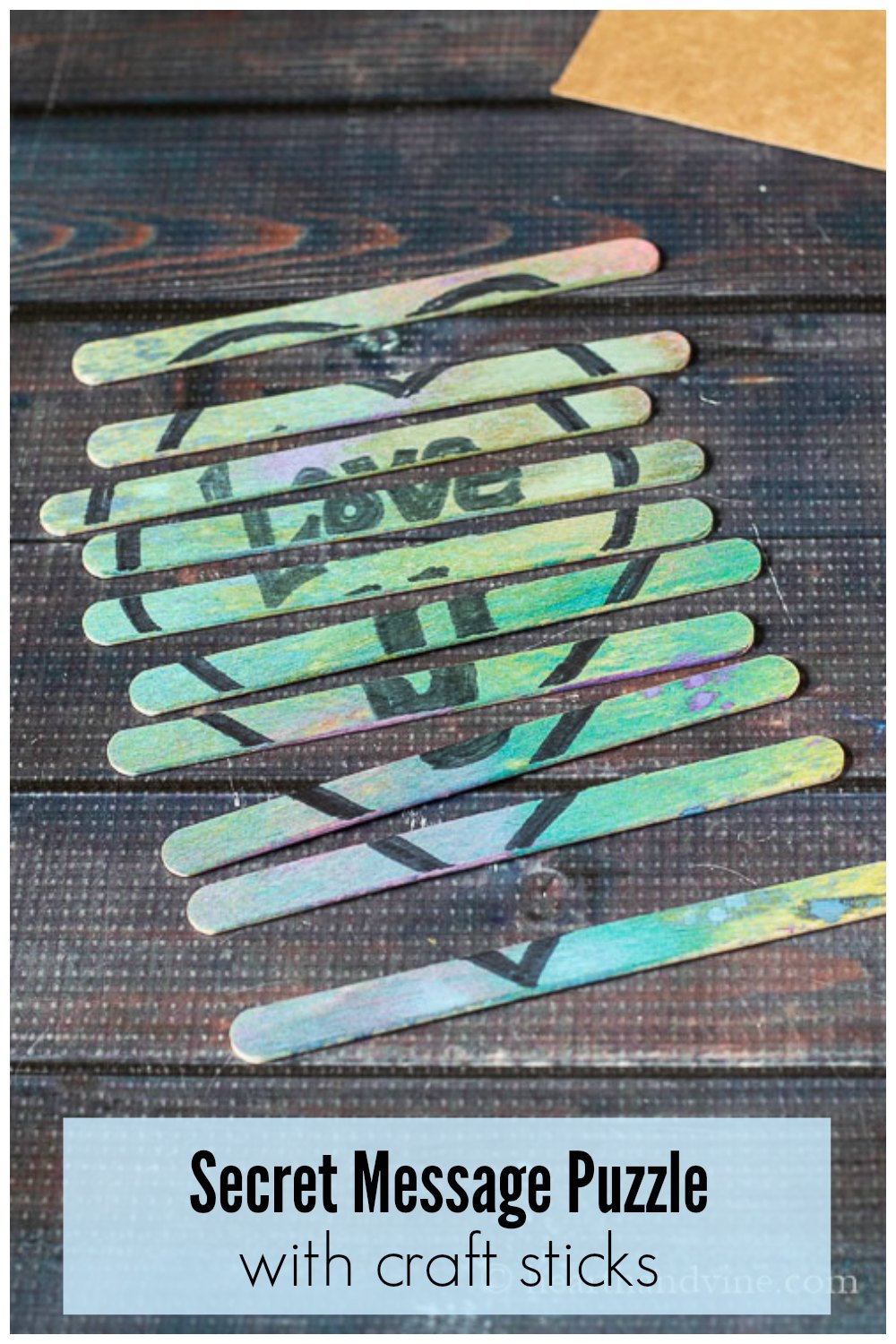 Craft Stick Puzzle - Fun for People of All Ages | Hearth and Vine