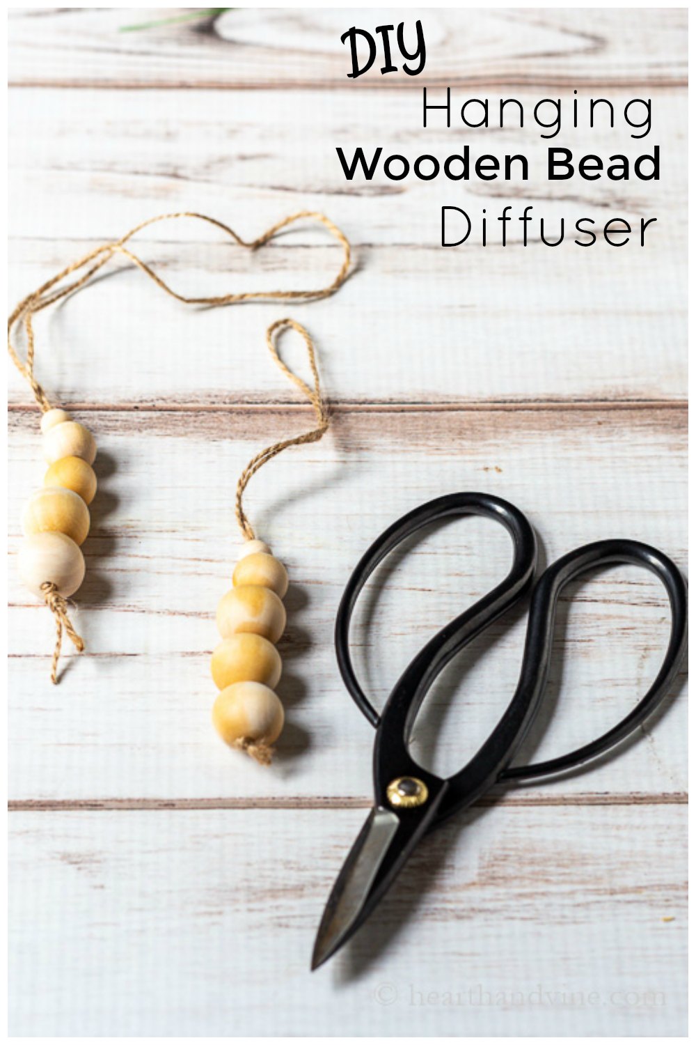 Make Your Own Wood Bead Diffuser