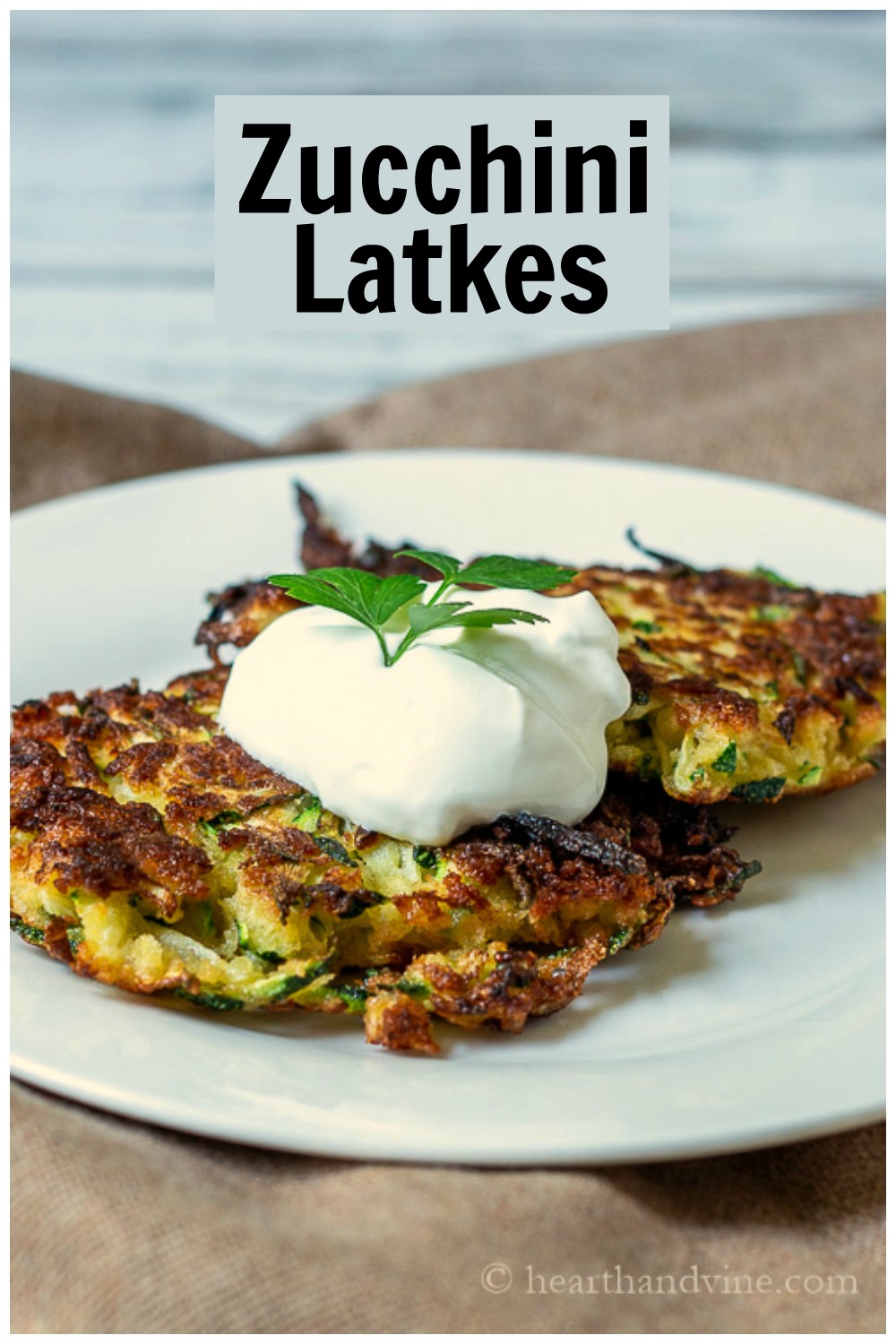 Zucchini Latkes - A Yummy Way to Use up Your Garden Bounty