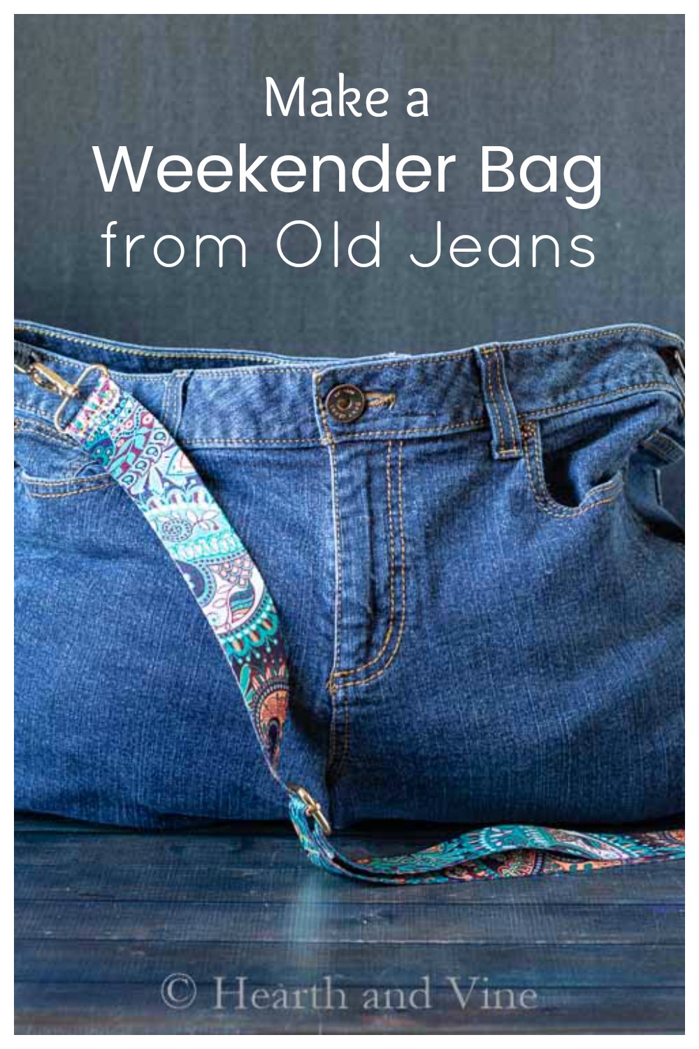 DIY Bag from Jeans - A Fun Way to Recycle and Repurpose Old Stuff