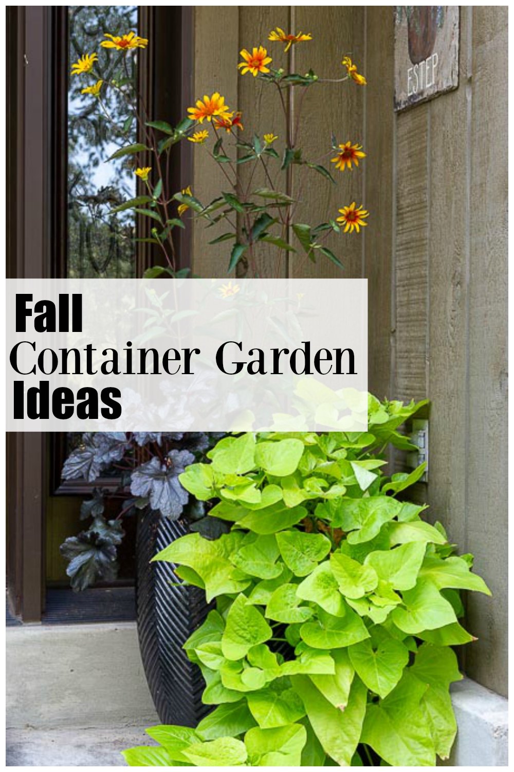 Fall Flower Planters You Can Easily Create | Hearth and Vine