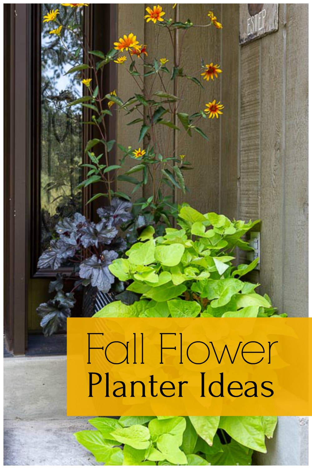 Fall Flower Planters You Can Easily Create | Hearth and Vine