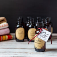 Homemade Vanilla Extract - Great Handmade Gift Idea with Labels