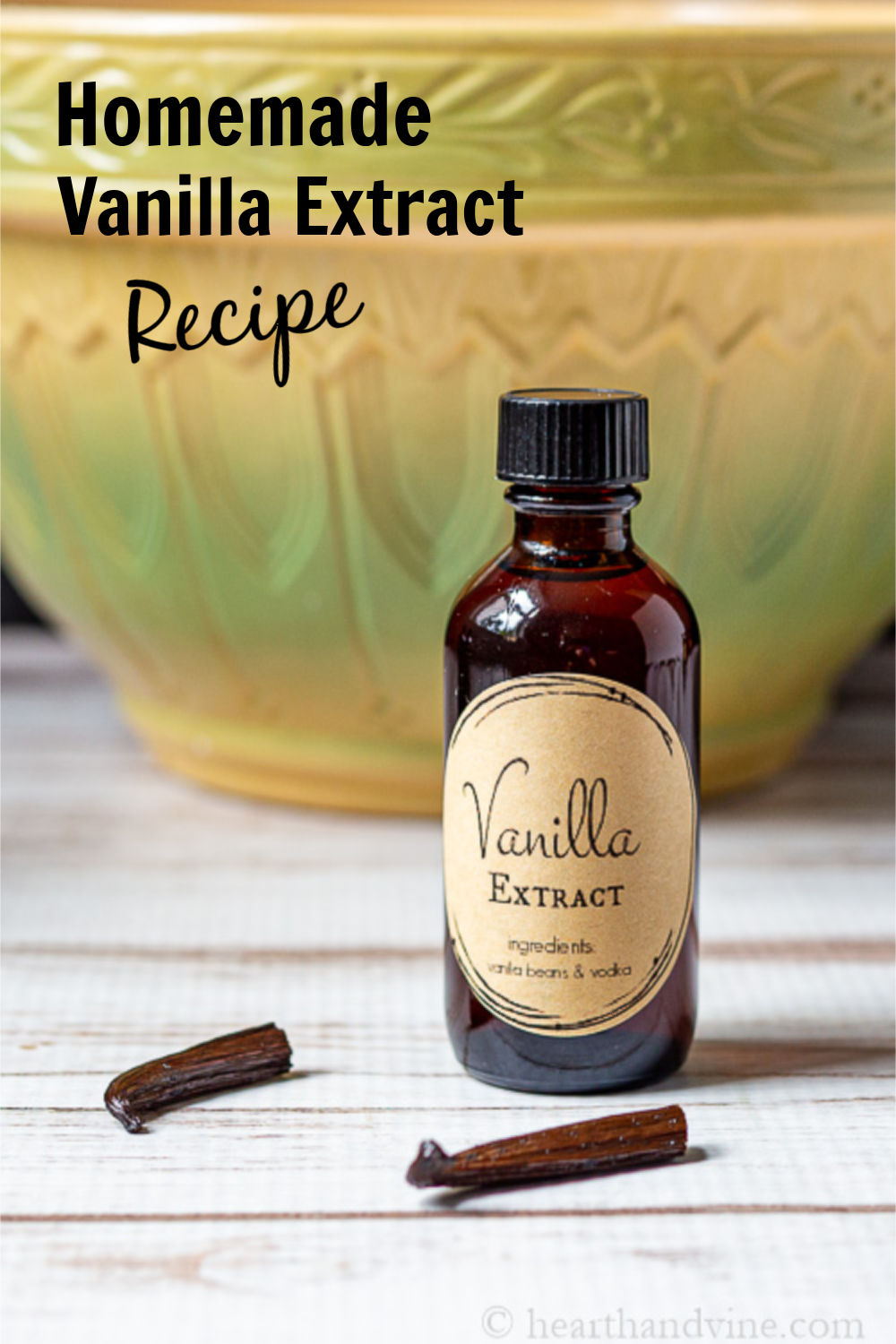 How to Make Homemade Vanilla Extract for Gift Giving