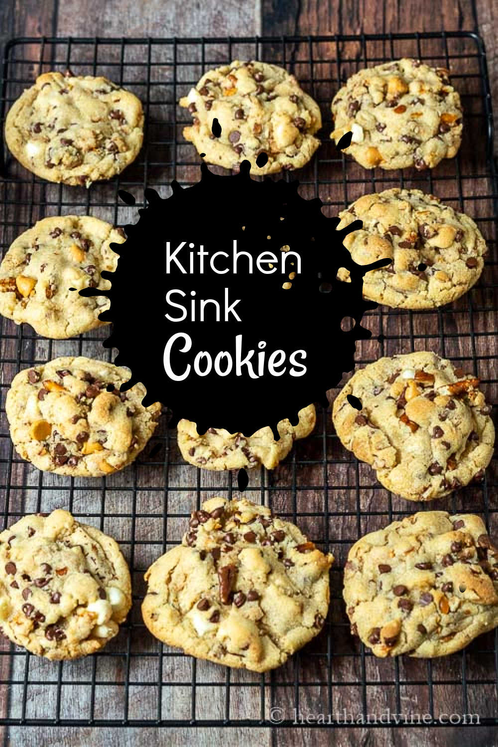 Kitchen Sink Cookies Loaded with Yummy Add-ins | Hearth and Vine