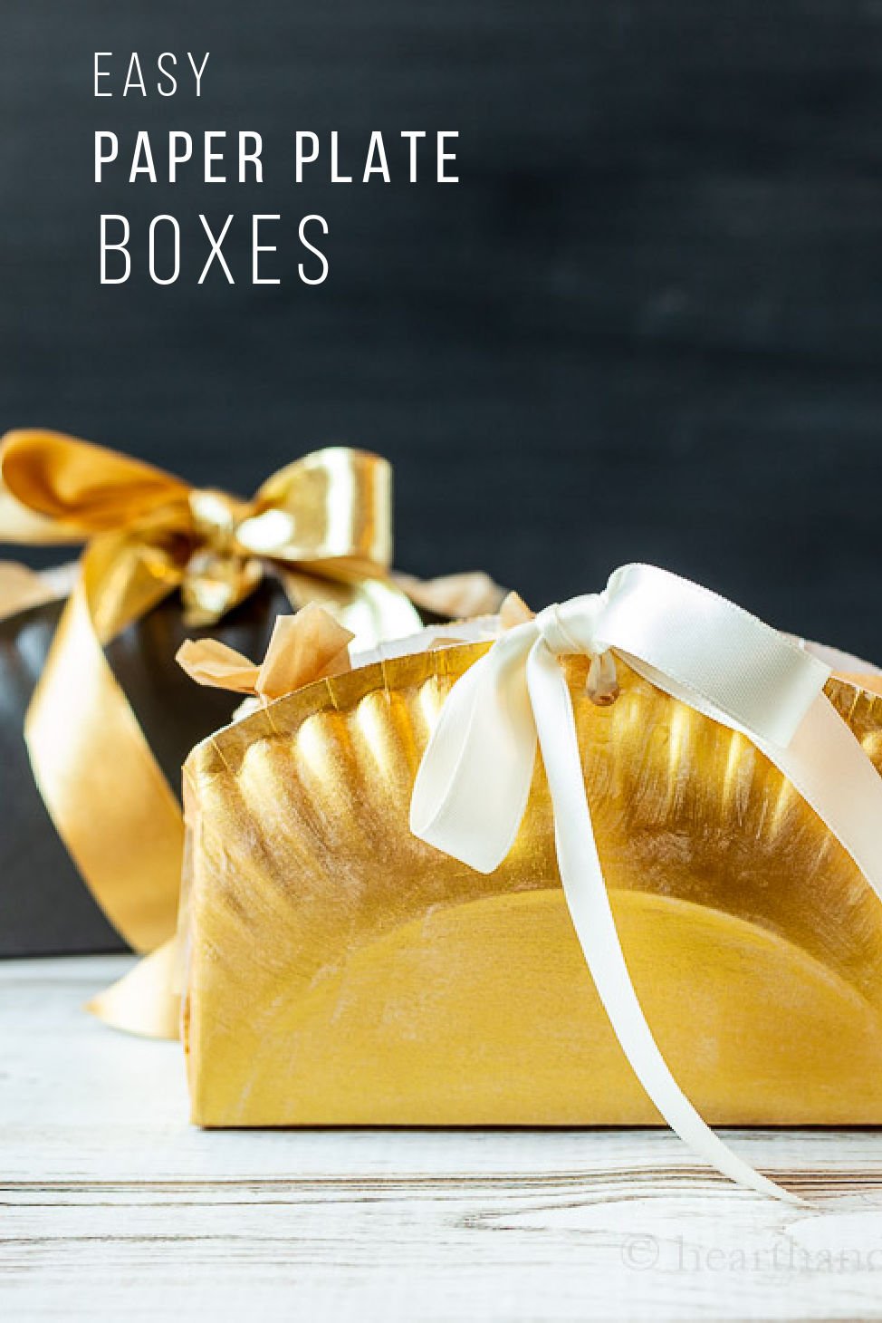 Paper Plate Boxes that are Cheap and Easily Created in Minutes