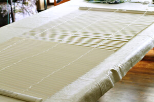 DIY Roman Shades with Mini Blinds | Hearth and Vine