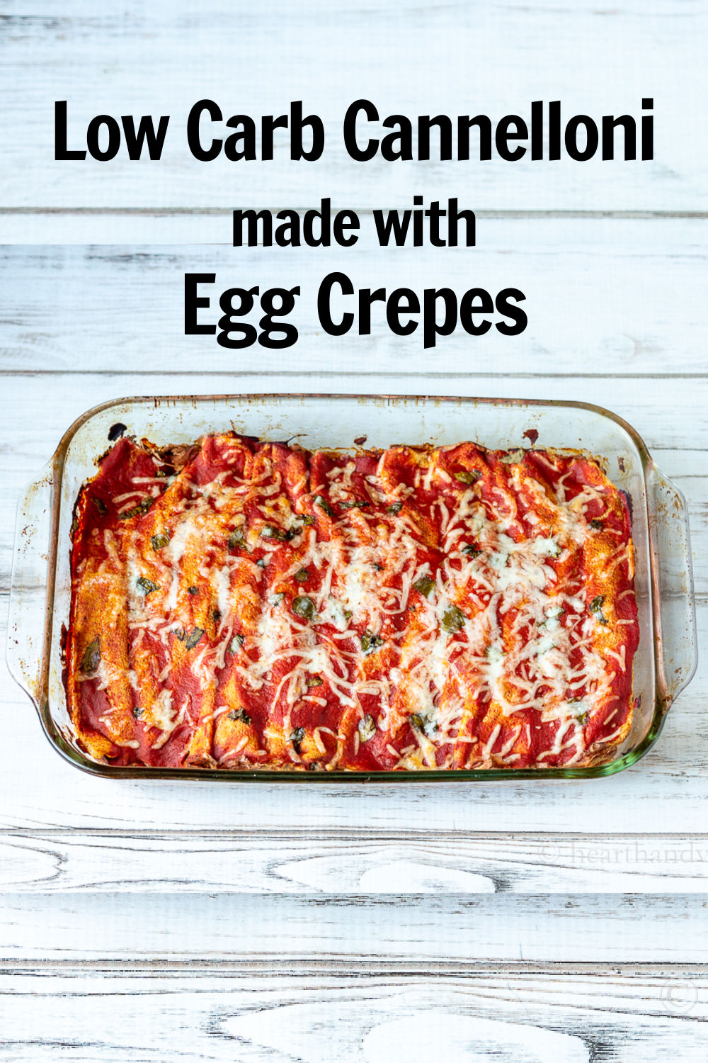 Low Carb Cannelloni Easy Recipe with Crepini | Hearth and Vine