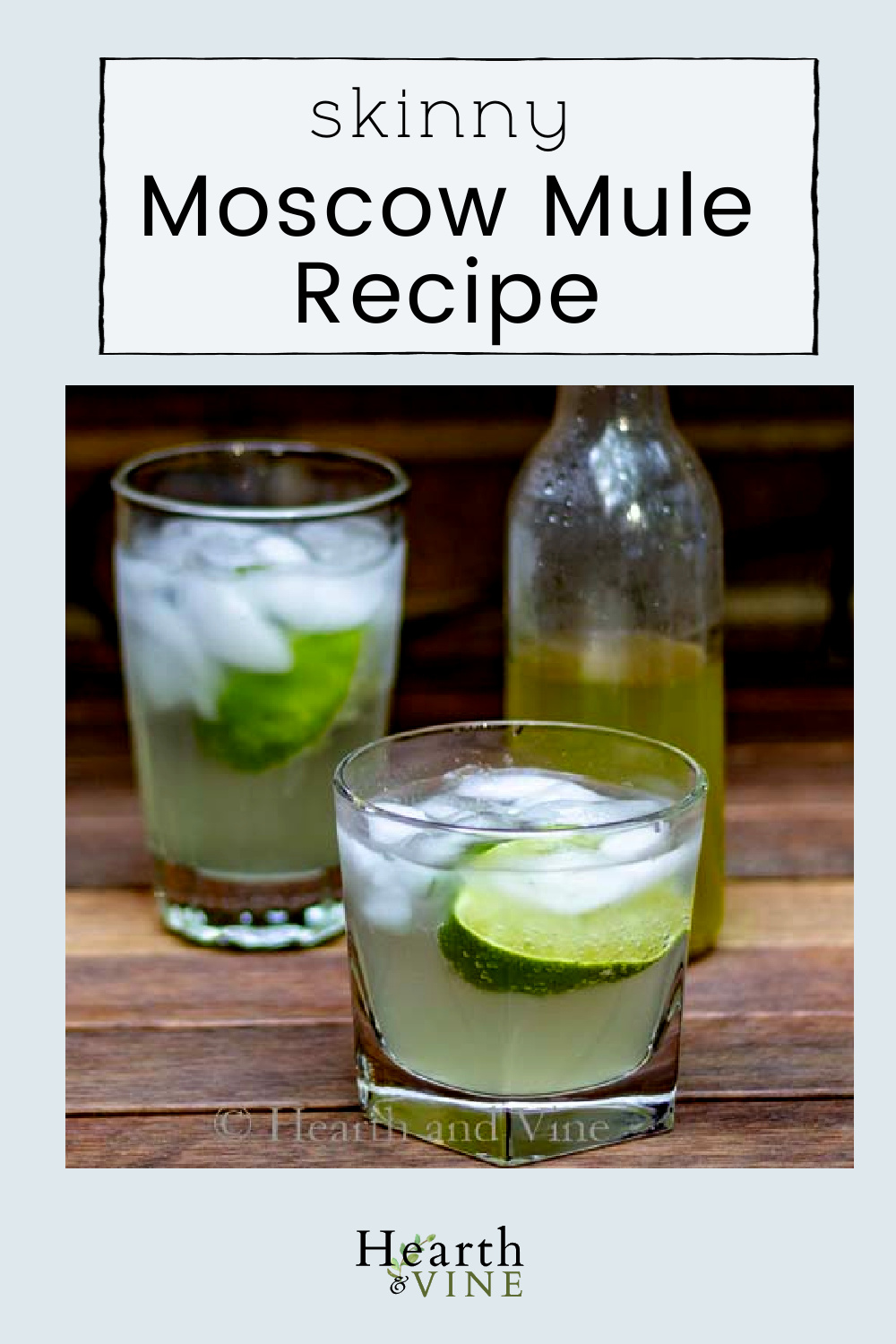 Skinny Moscow Mule - A Light and Refreshing Cocktail