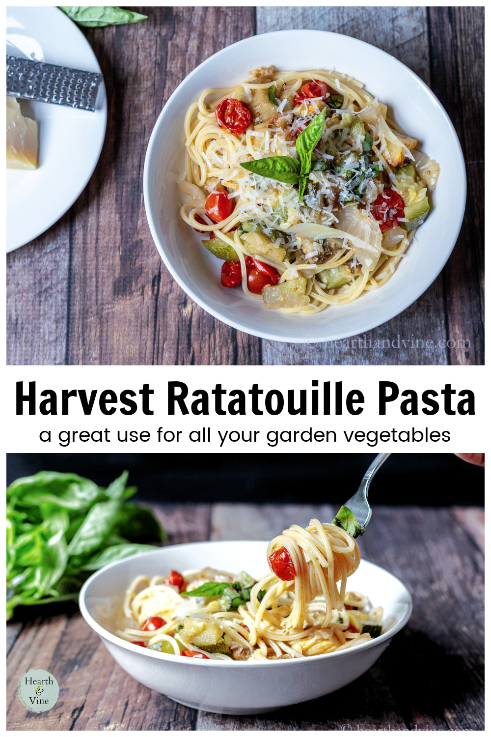 Roasted Ratatouille Pasta Recipe