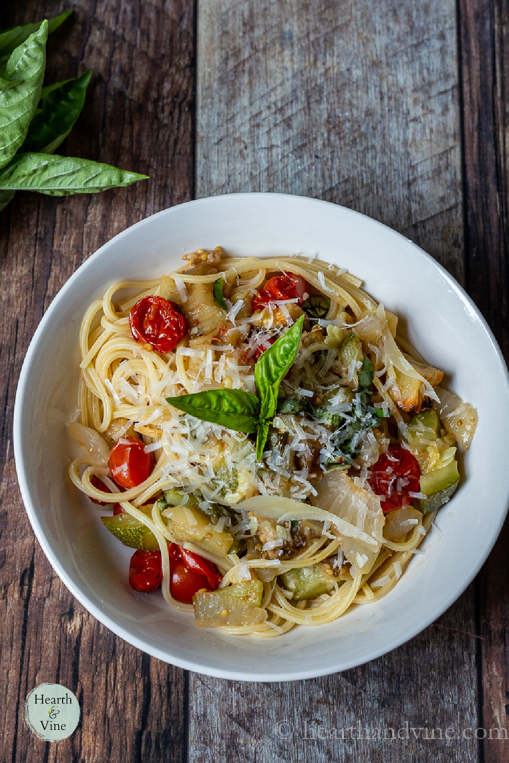 Roasted Ratatouille Pasta Recipe