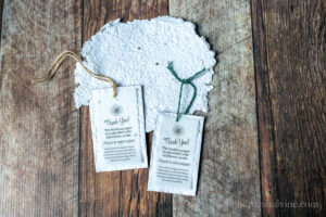 DIY Seed Paper Craft for Cards and Gift Tags | Hearth and Vine