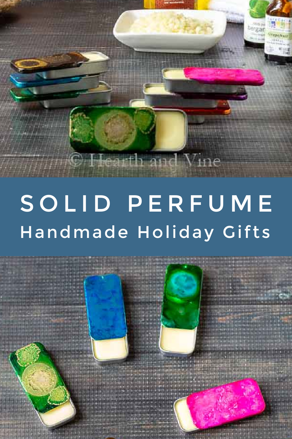 DIY Solid Perfume with Essential Oils | Hearth and Vine