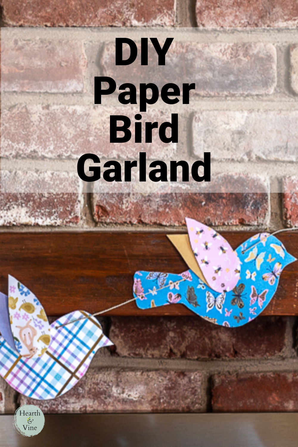 DIY Paper Garland | Hearth and Vine