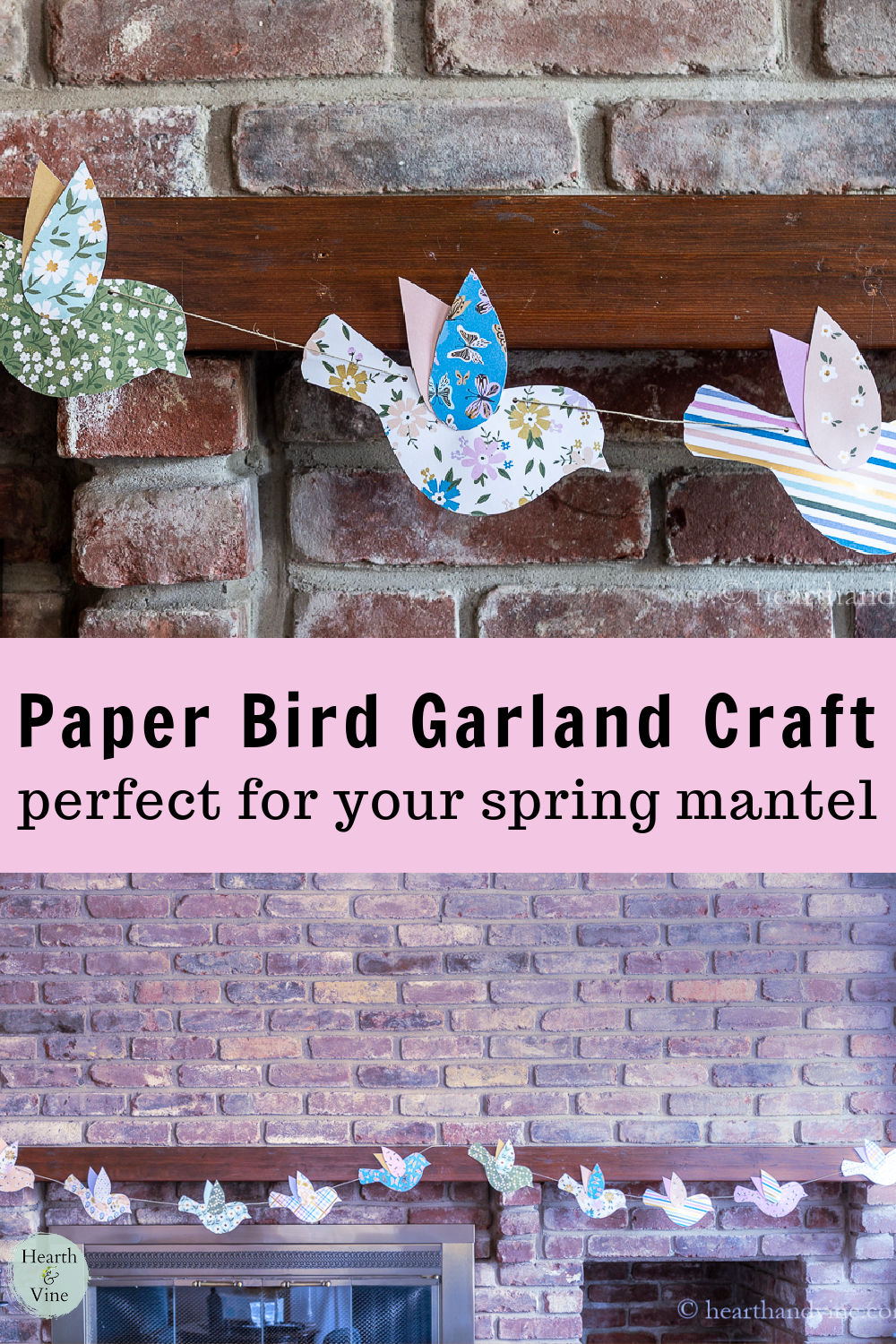 DIY Paper Garland | Hearth and Vine