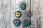 Easy Painted Rock Magnets for Your Fridge