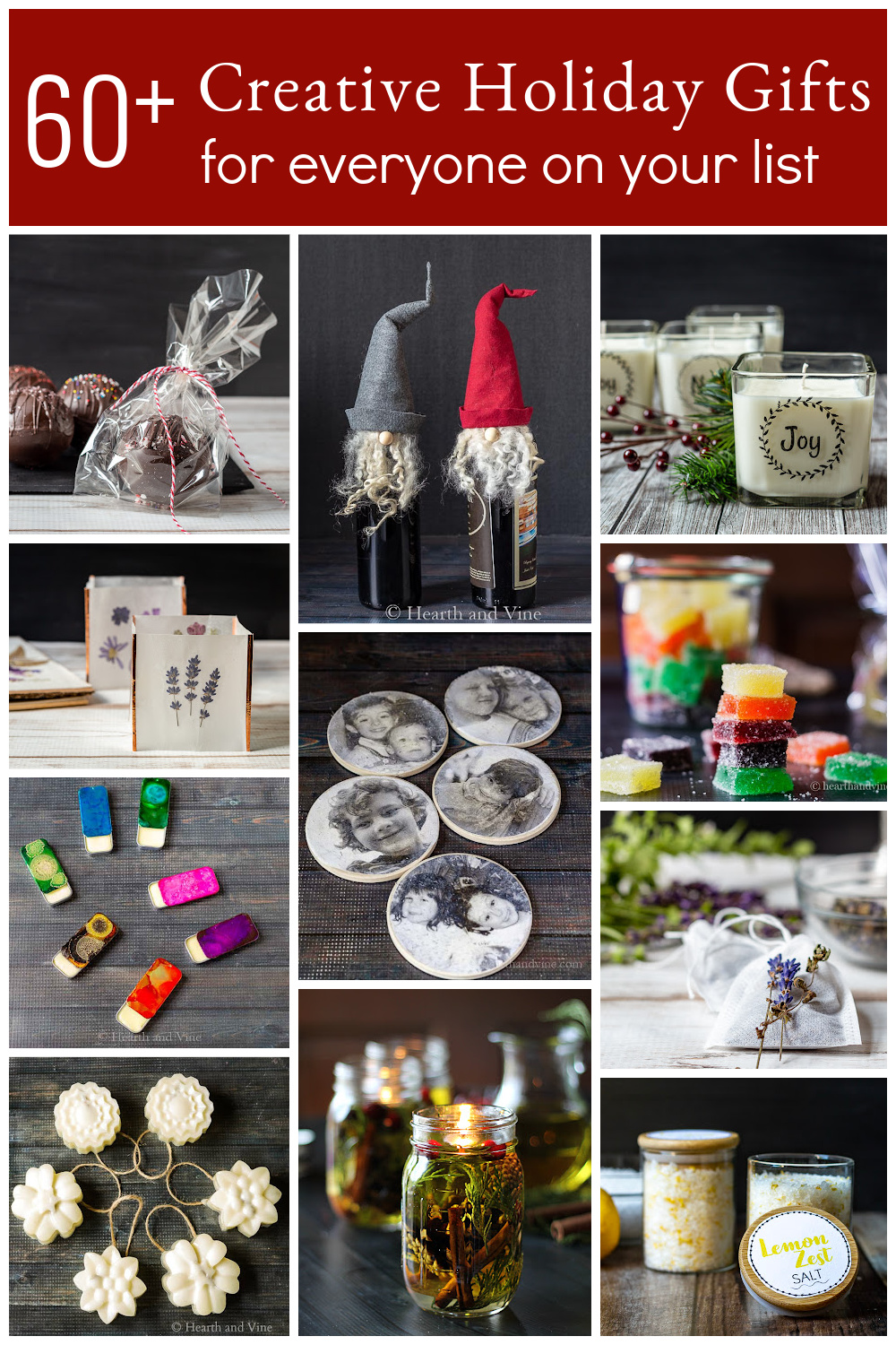 65 Creative Homemade Gifts For The Holidays