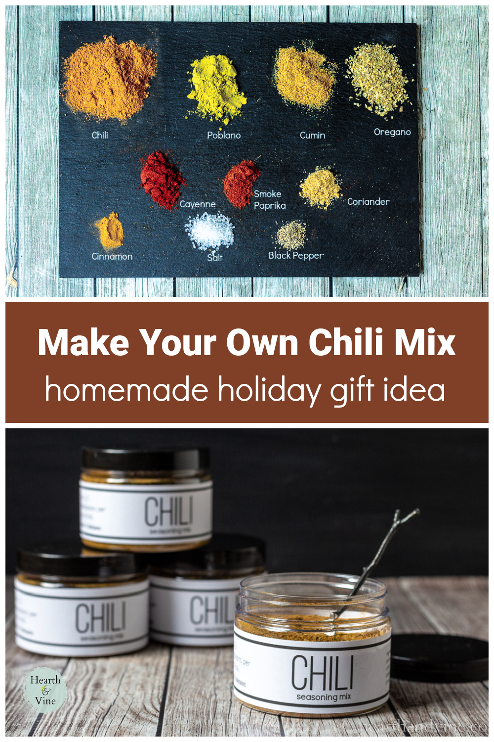 Chili Seasoning Recipe - Tasty Holiday Gift | Hearth and Vine